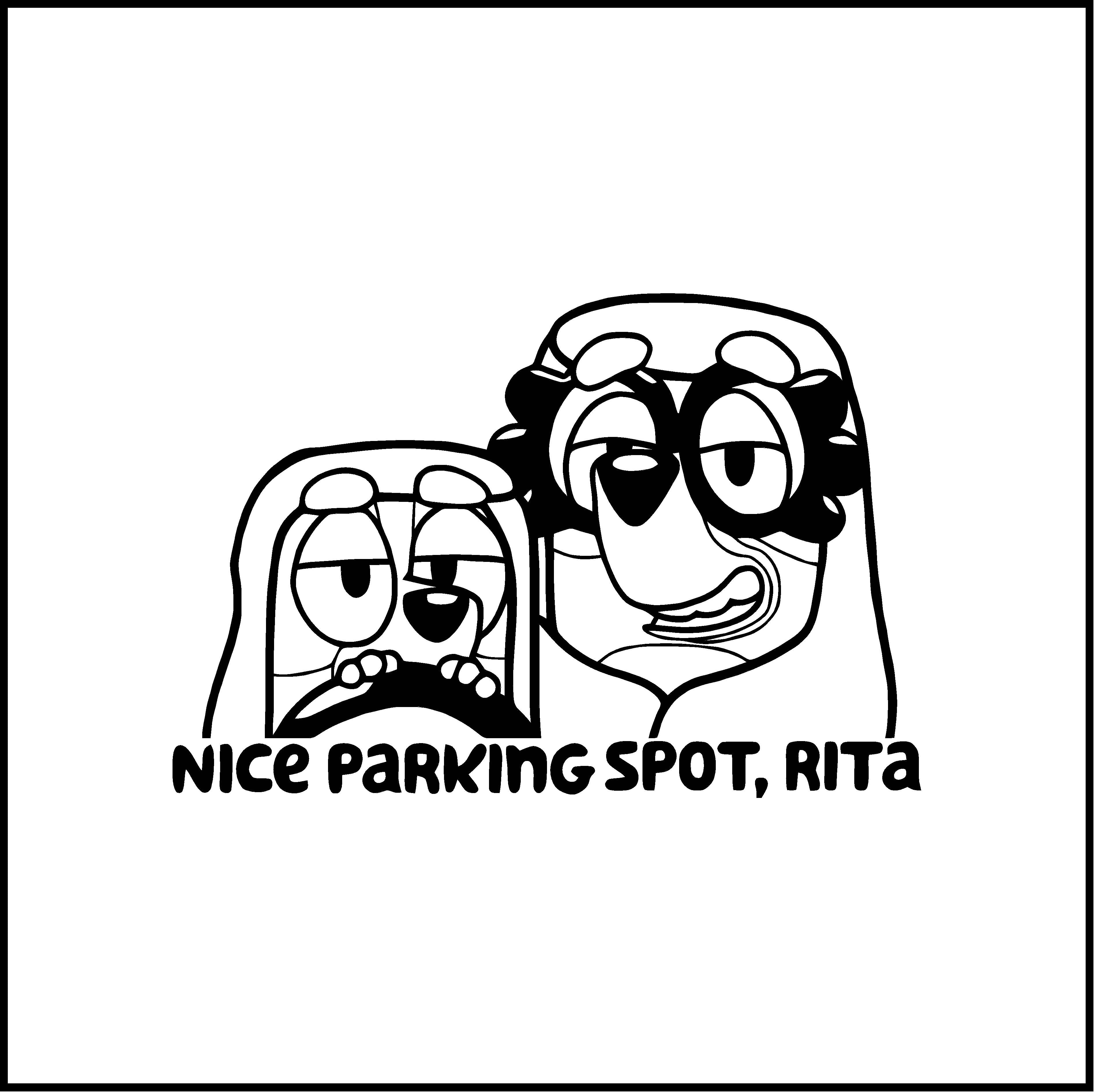 Bingo And Bluey/Grannies Vinyl Decal – Pro Line Decals